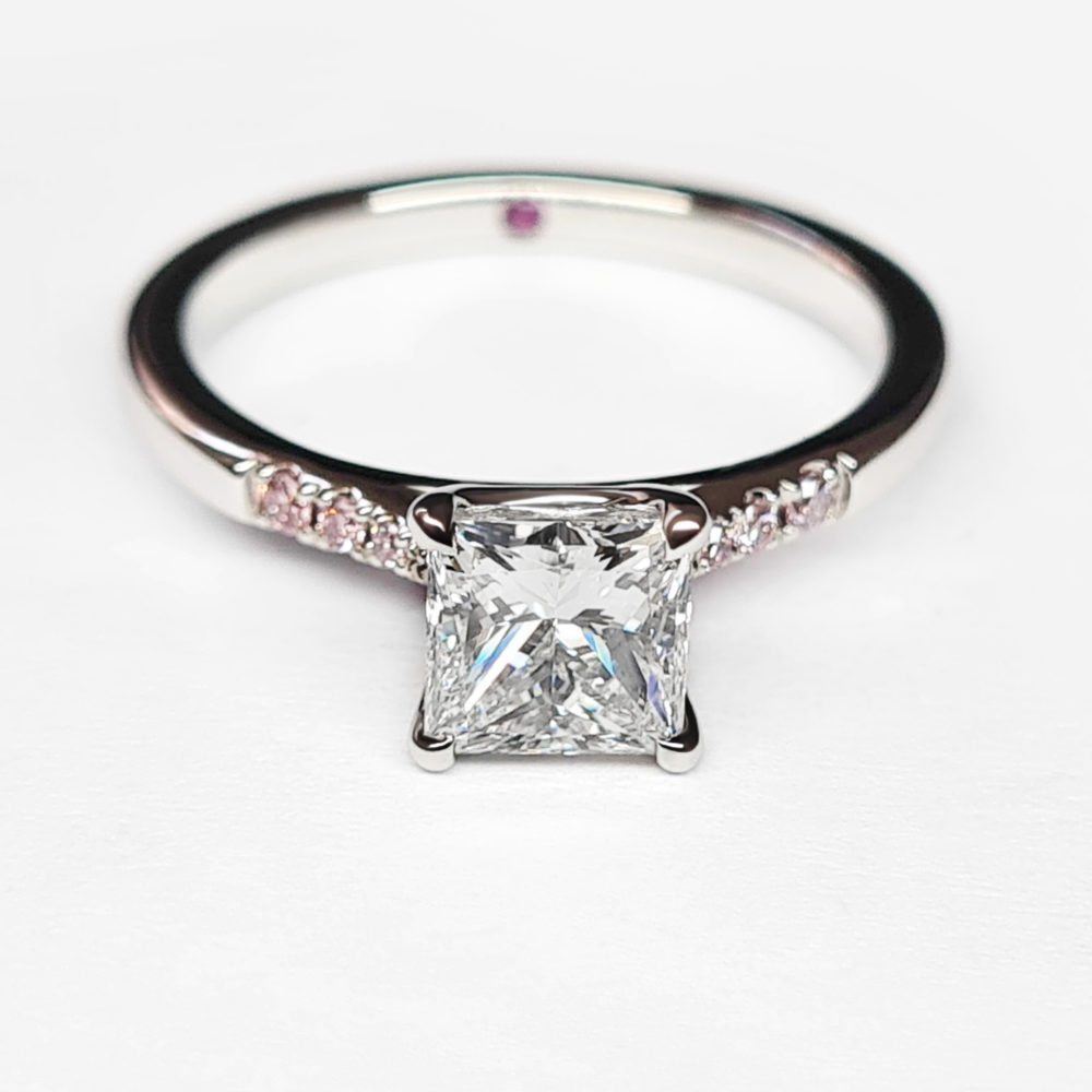 Princess Cut Diamond Engagement Rings: Explore 1ct, 2ct, 3ct+