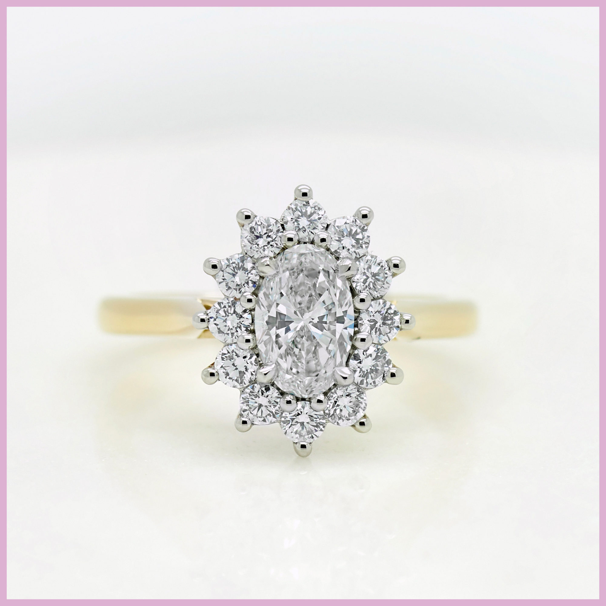 Floral Diamond Engagement Rings - 2024 Collection